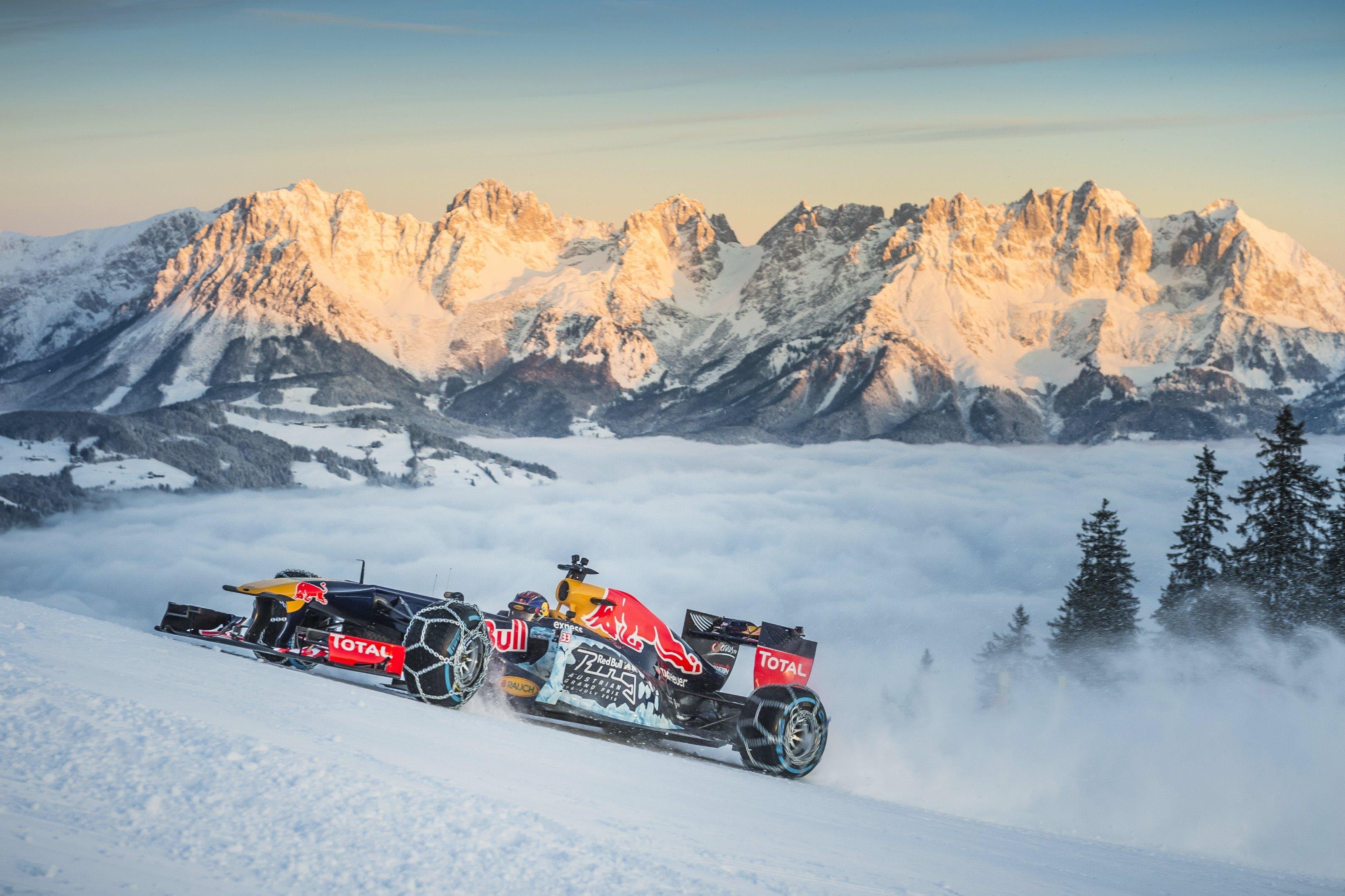 Strange places for F1 cars gallery