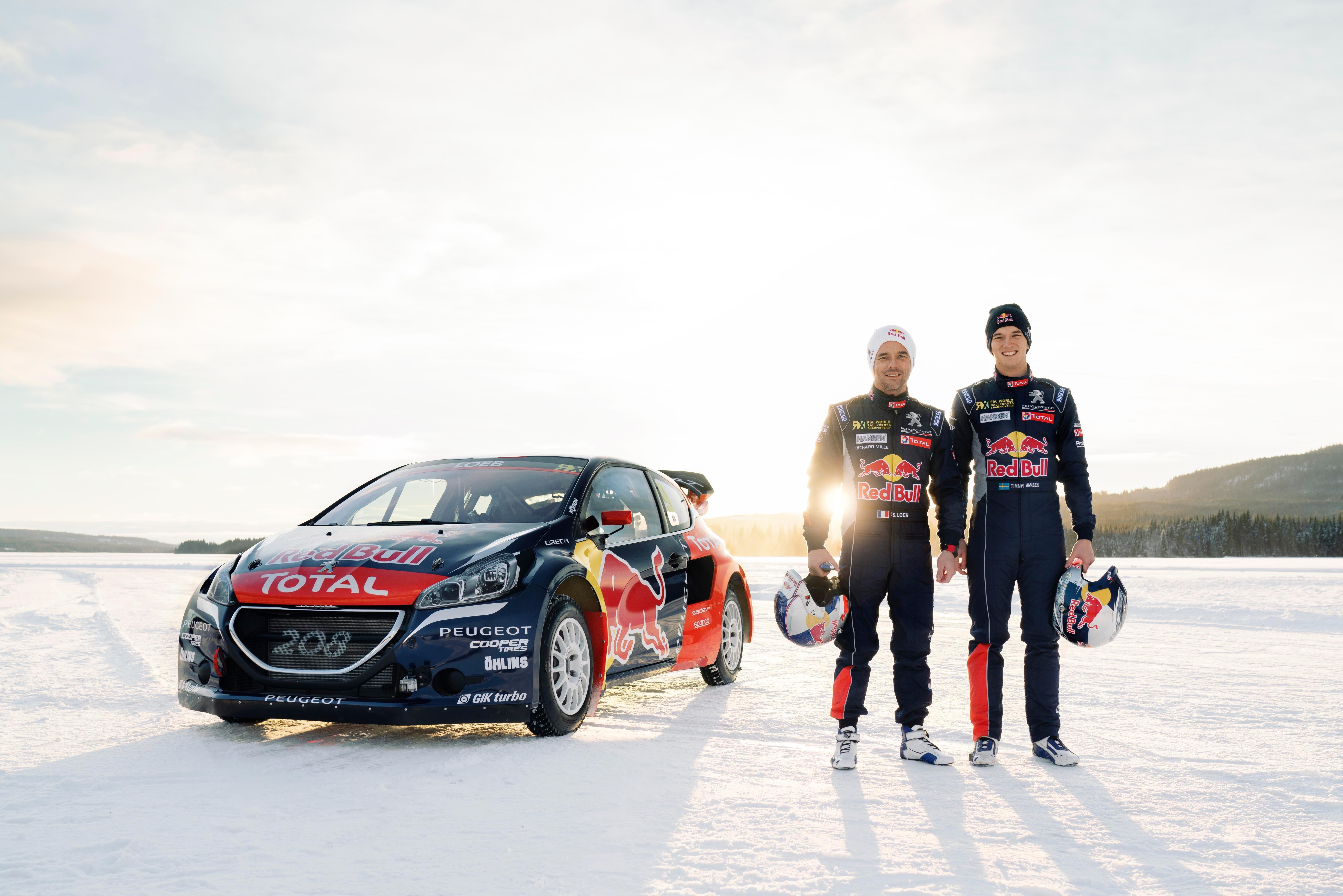 Séb Loeb et Timmy Hansen en Rallycross en Suède | Vidéo