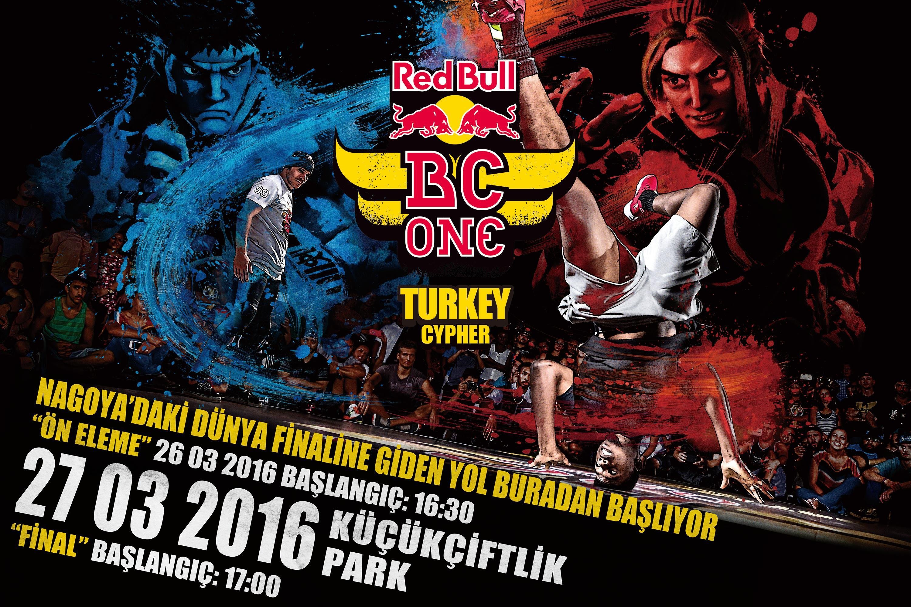 Red Bull BC One Turkey Cypher 26-27 Mart'ta