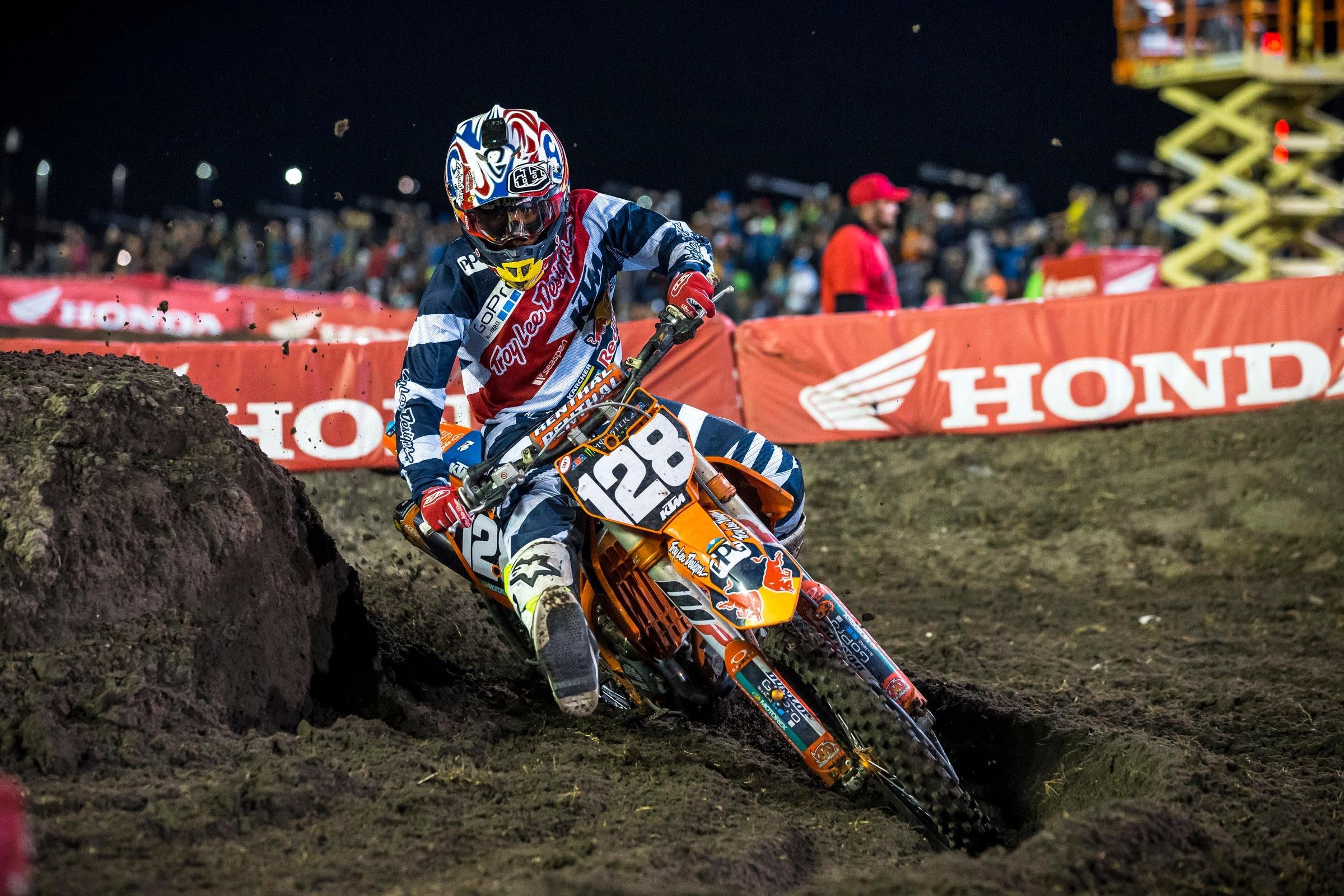 TLD/Red Bull KTM's First Daytona Supercross | 2016