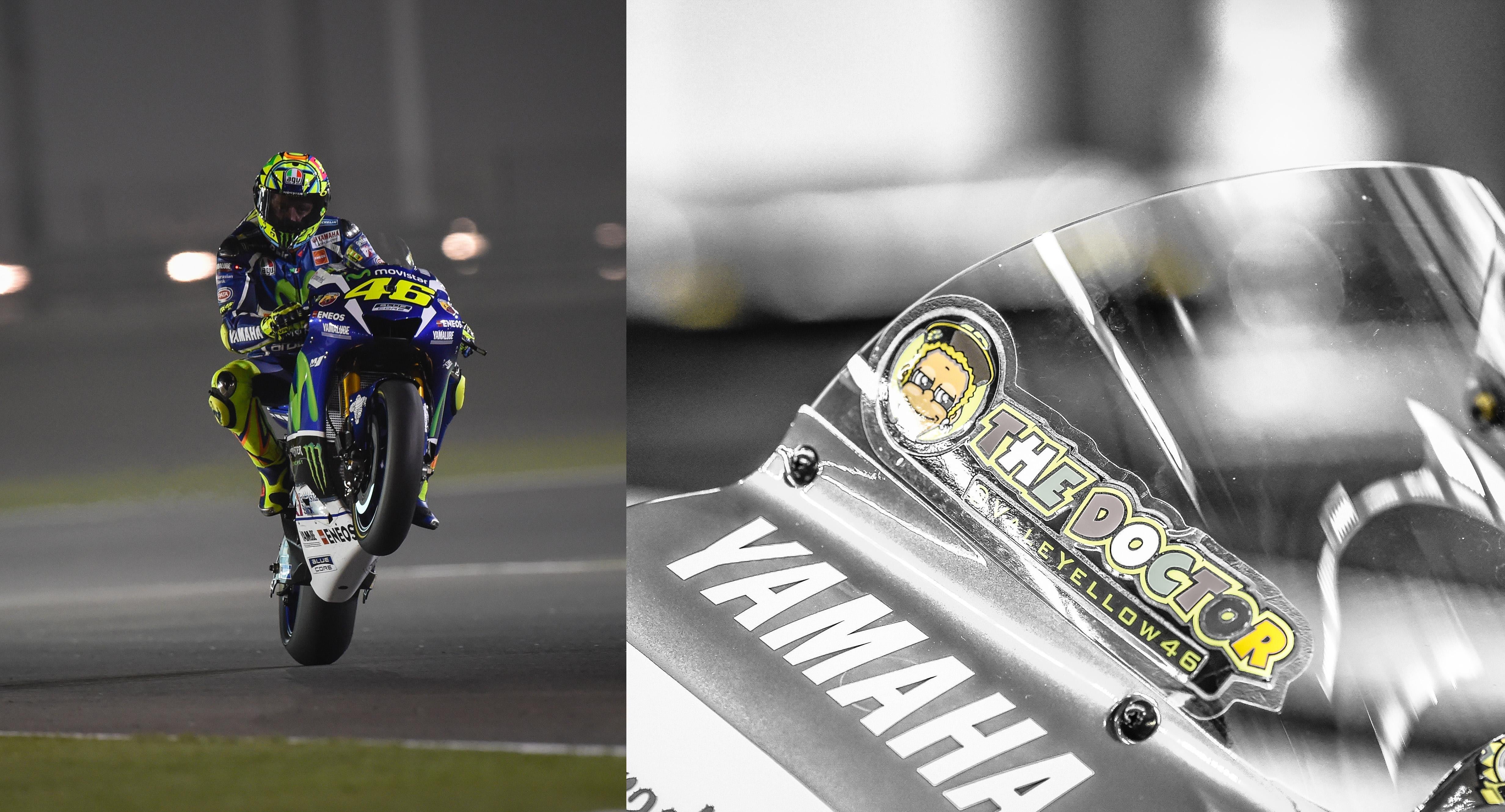 Nowe loga zawodników MotoGP na 2016 rok Rossi Bastiaini