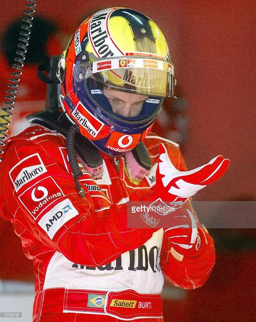 Os 15 anos da panca de Luciano Burti em Spa