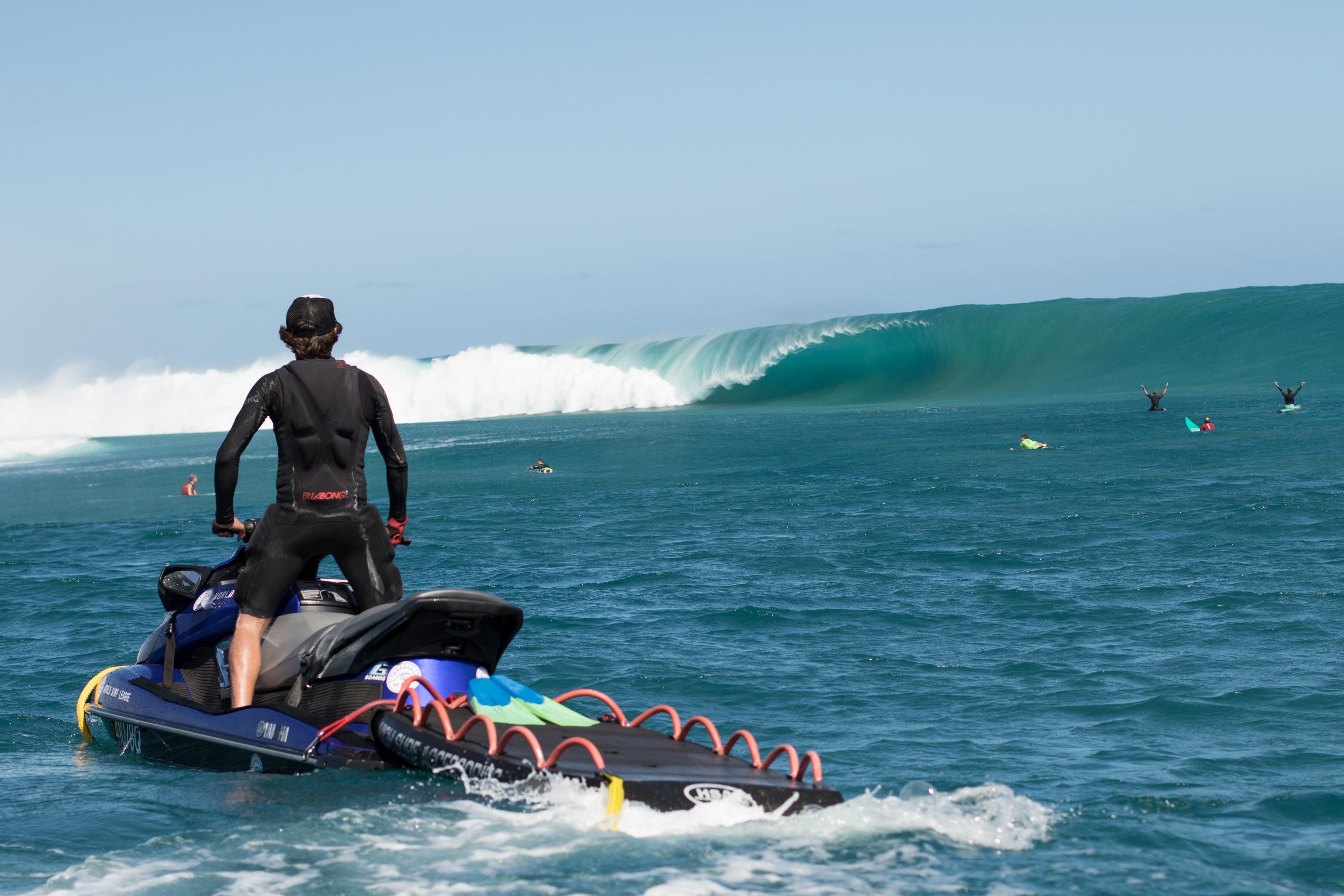 Surf vídeo desde un dron Cloudbreak Tavarua Fiji