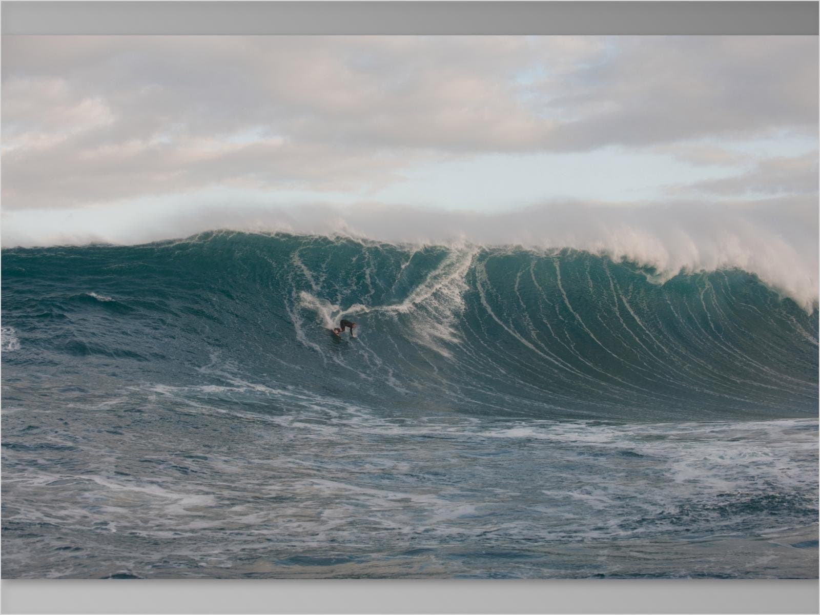 Ondulação histórica marca inverno australiano