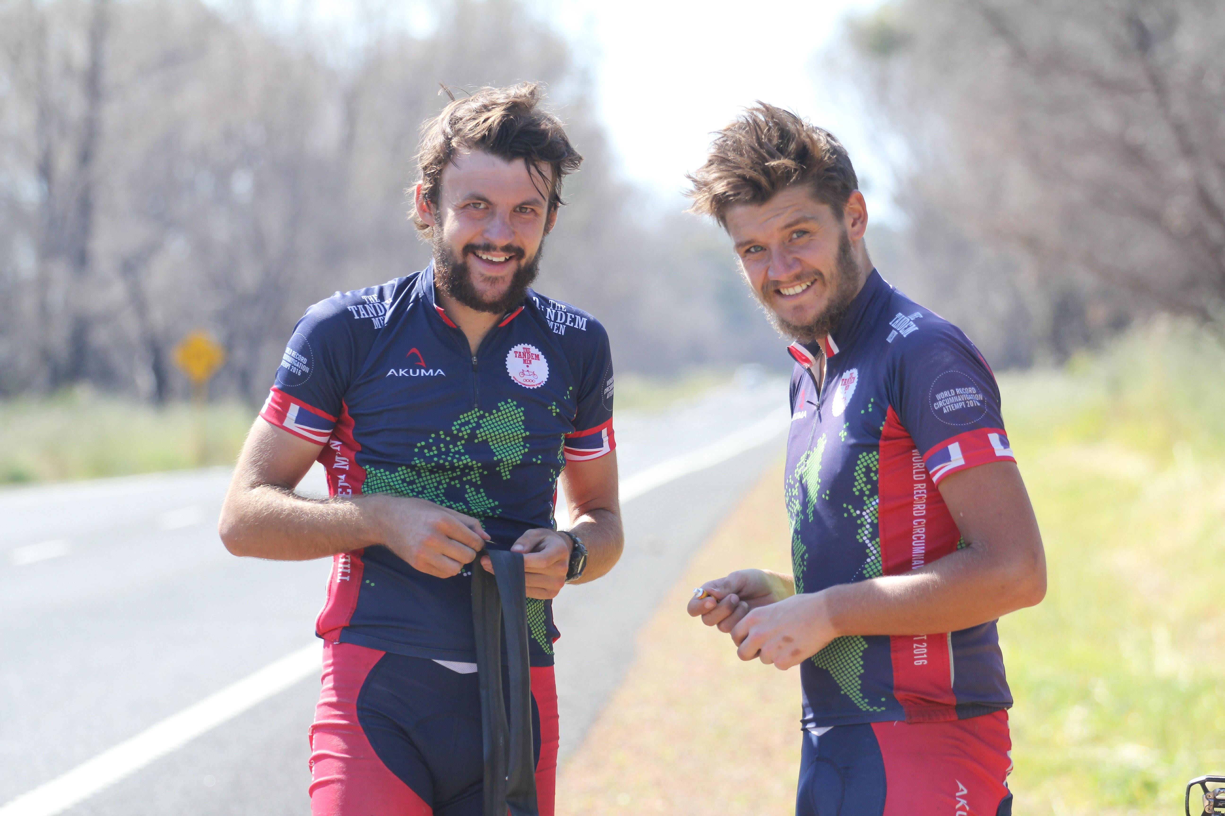 Tandem-Erdumrundung | Weltrekord-Versuch | Red Bull