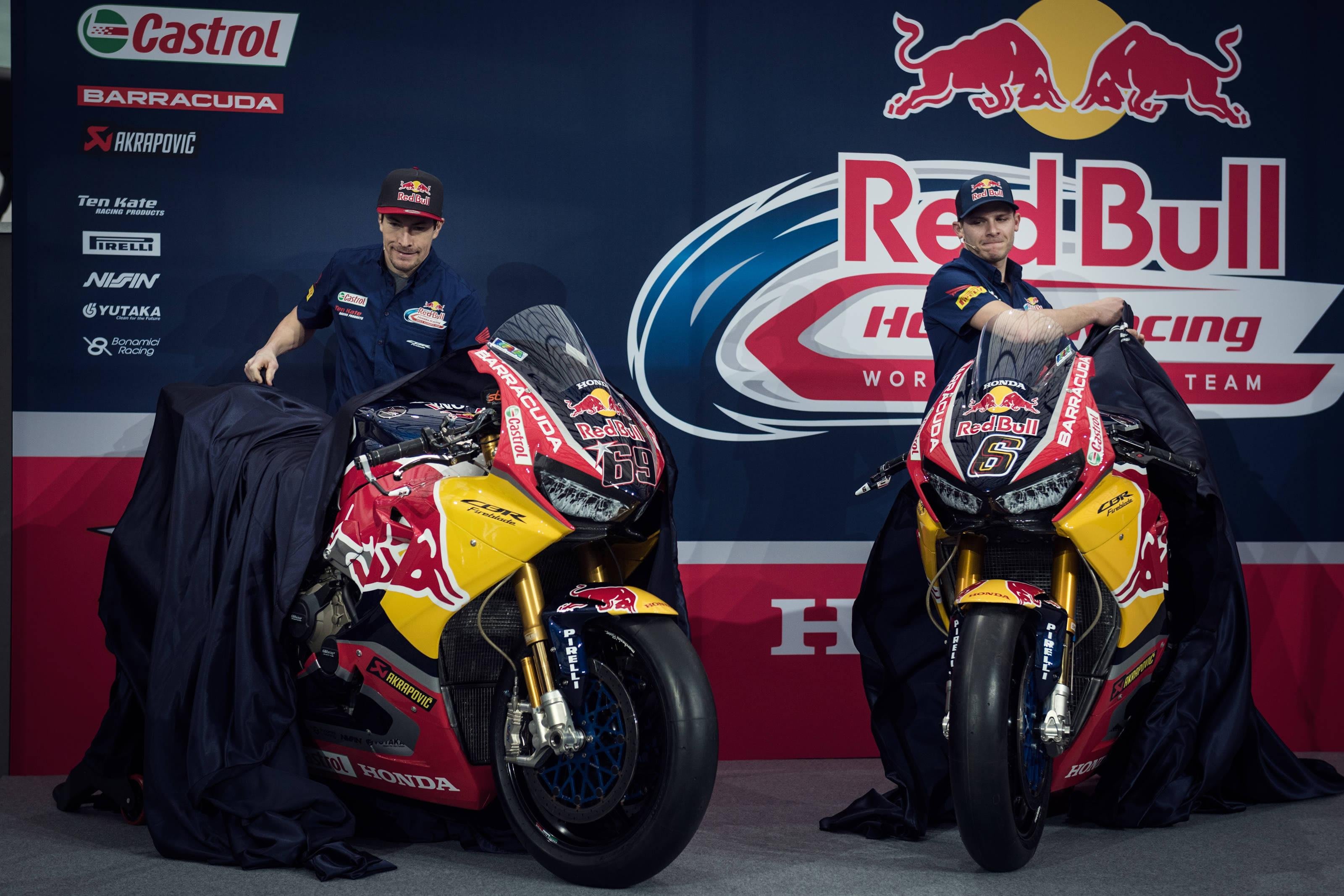 New Red Bull Honda World Superbike team for 2017