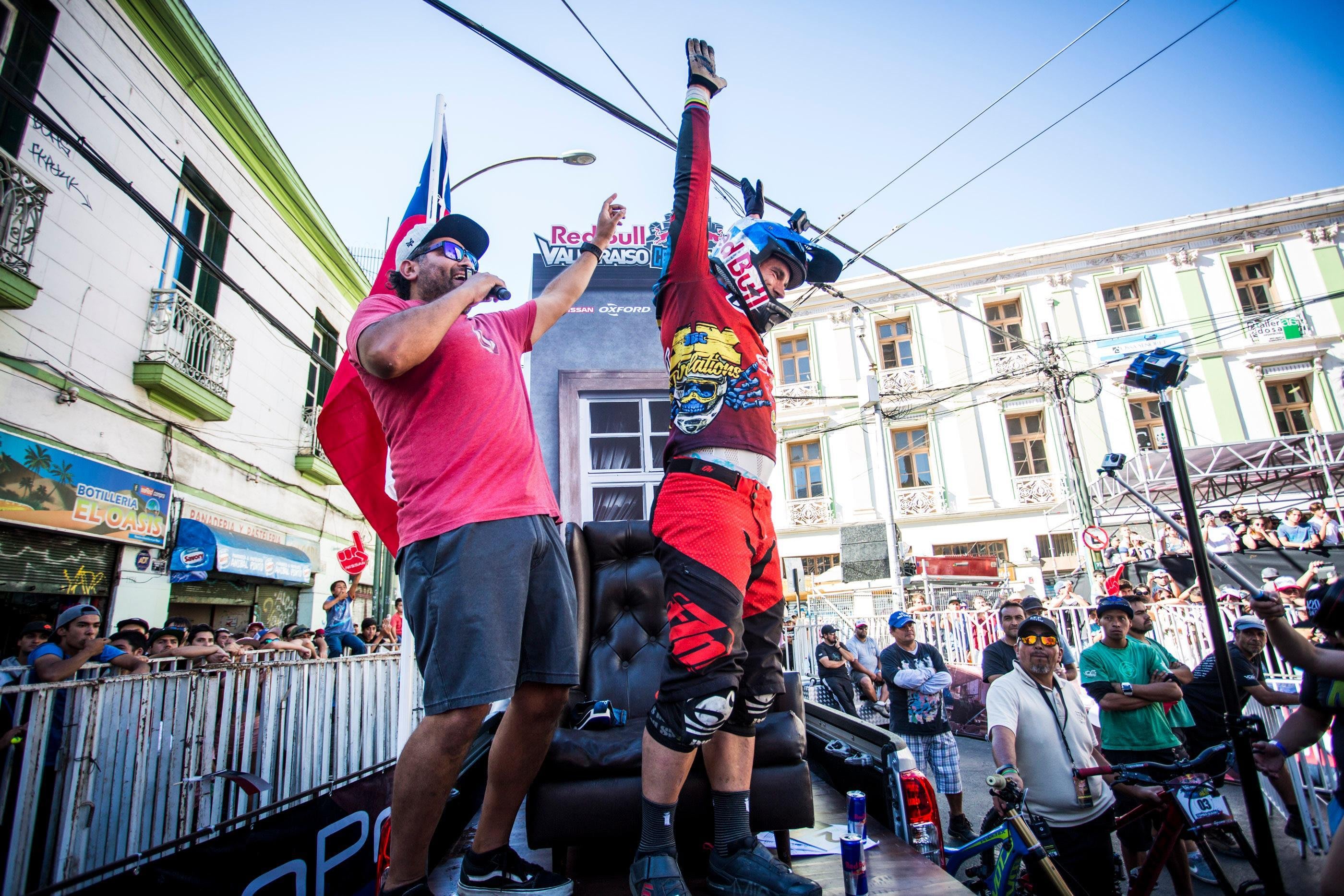 Descidas das Escadas downhill urbano VCA 2017