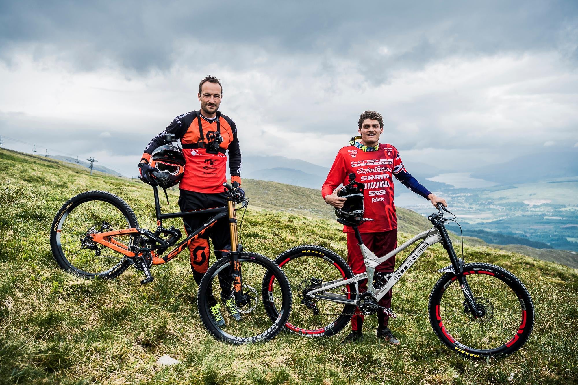 Claudio Caluori Fort William Go Pro Preview DH 2017