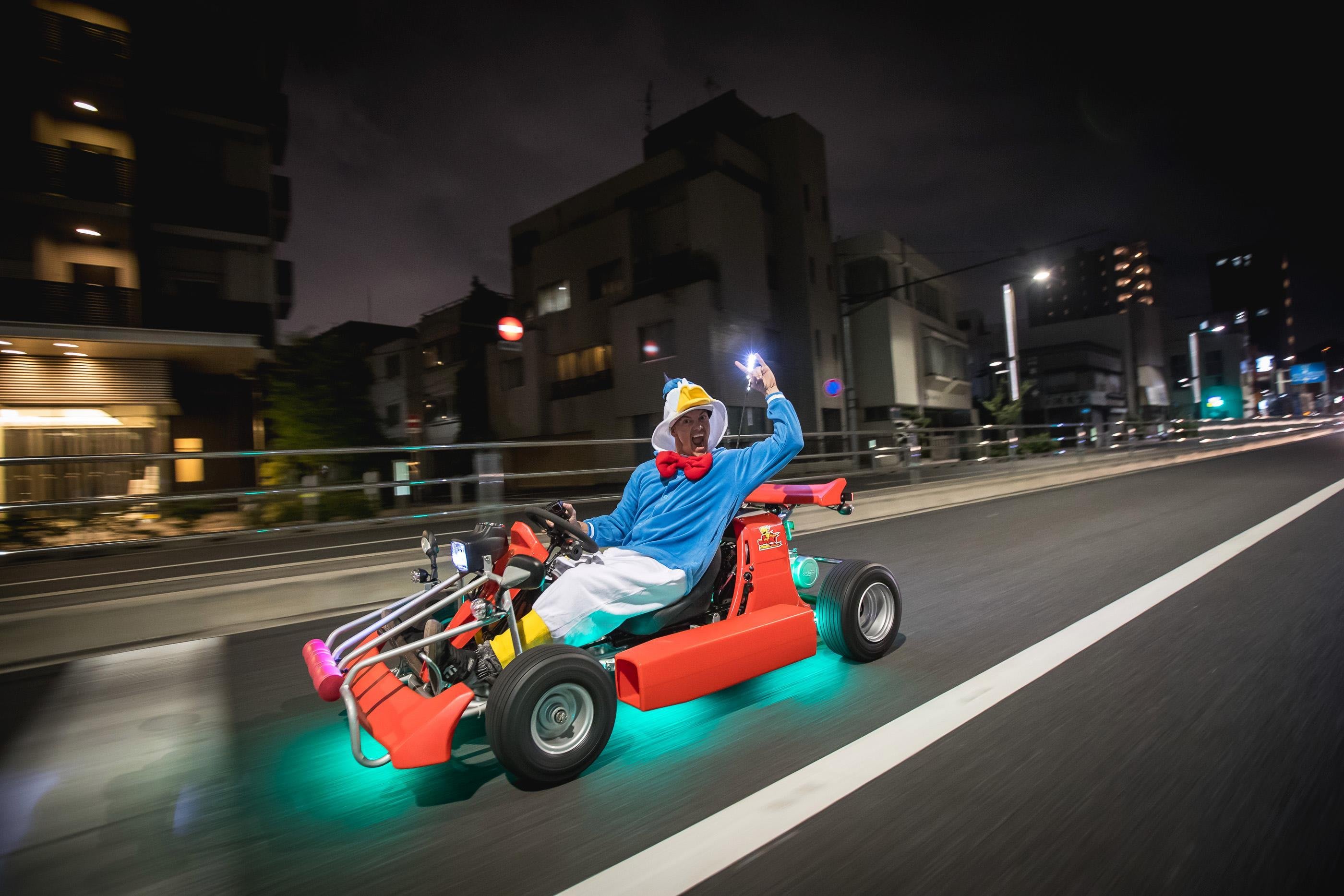 Real Life Mario Go Kart