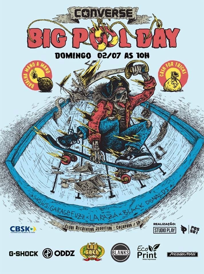 Big Pool Day: sessão na piscina de Caçapava