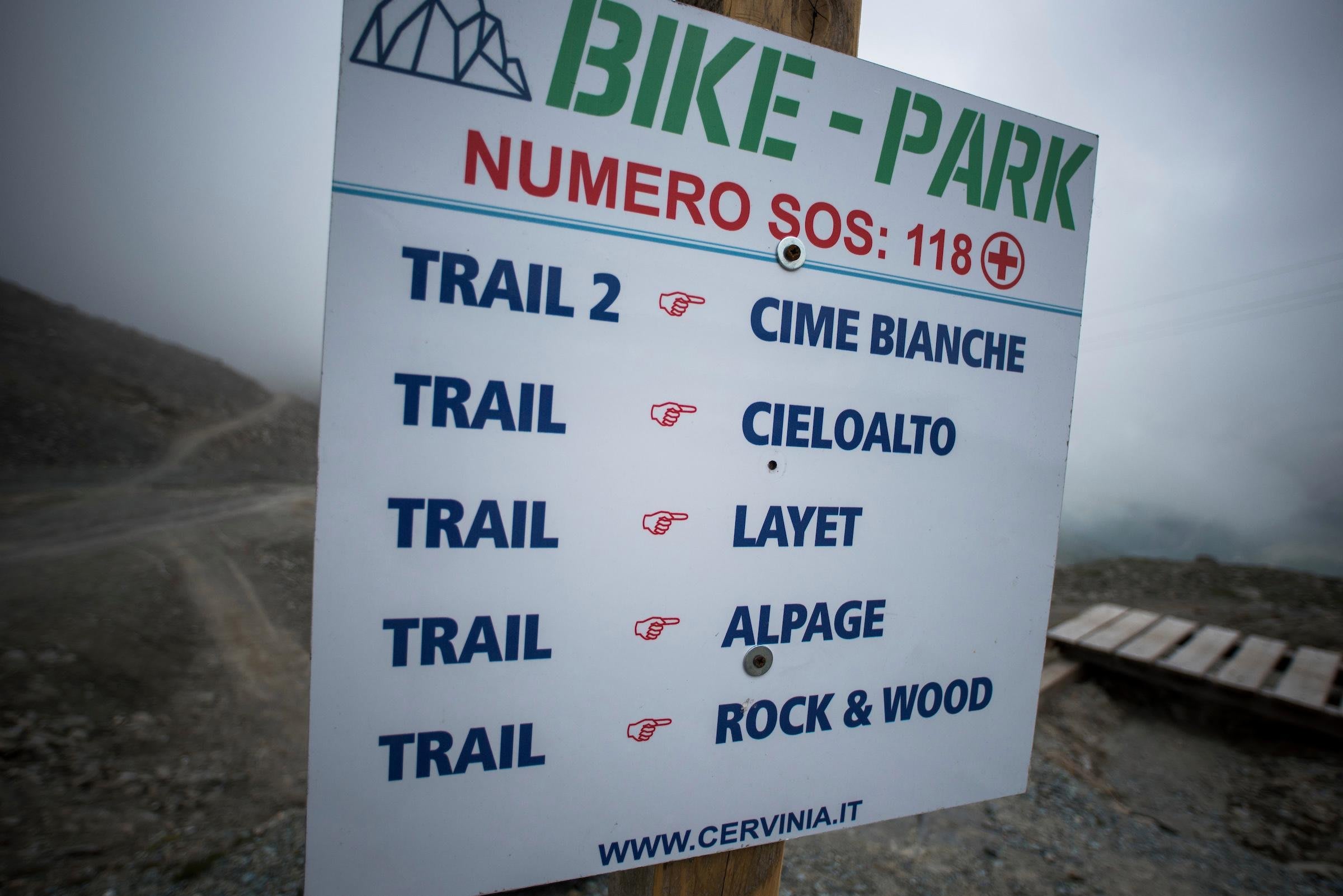 Mountain biking in Cervinia, Italy: Trails guide