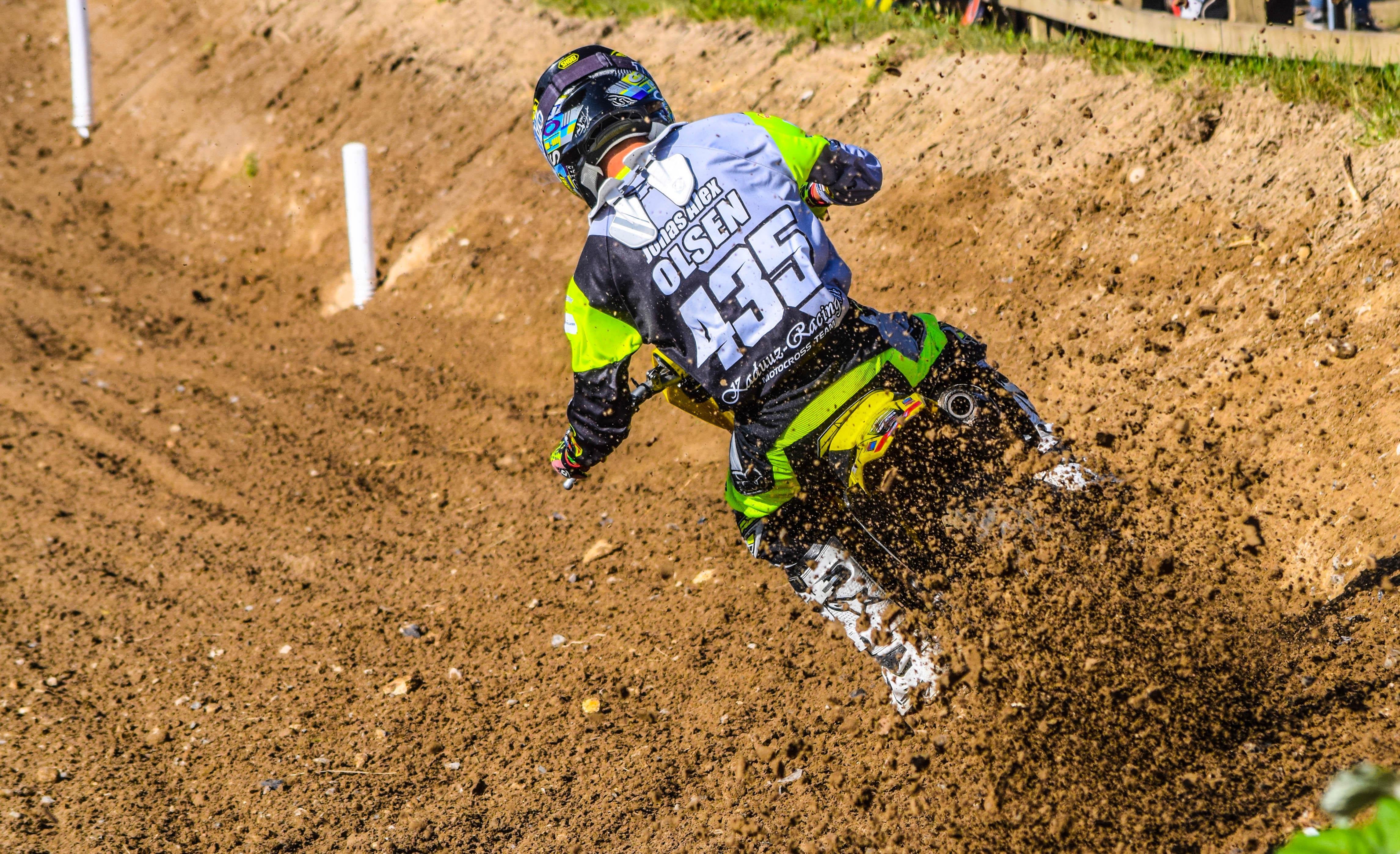 Billeder fra DM i Motocross MX ved Hedelandsbanen