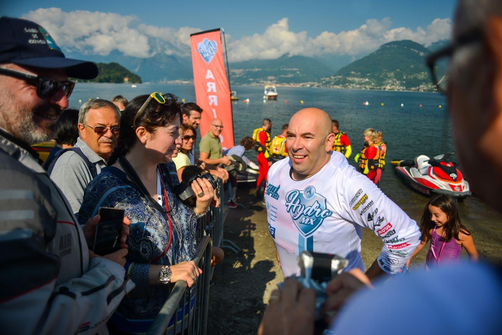Hydro MX: Luca Colombo record mondiale Lago di Como