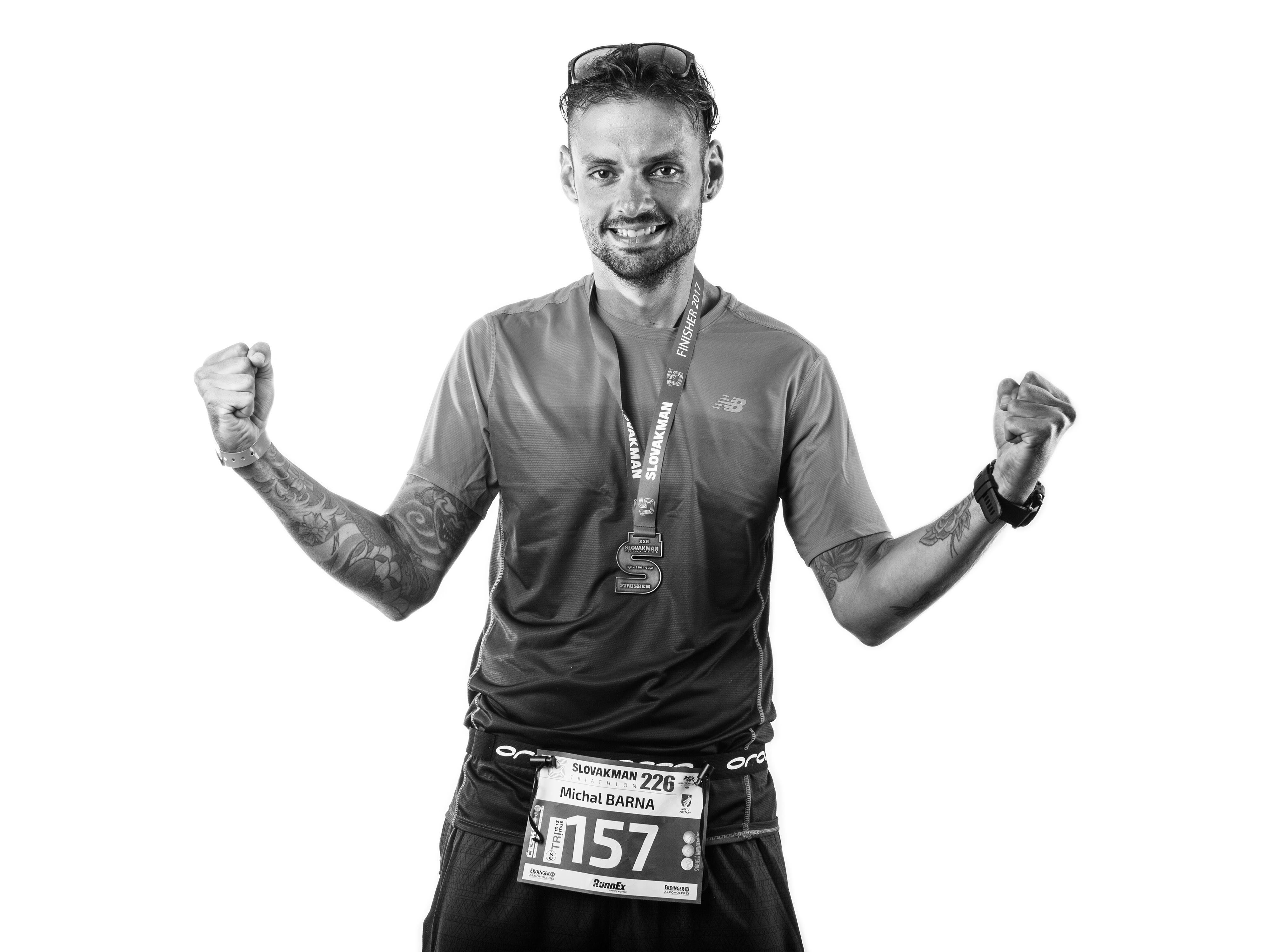 Ako vyzerajú pretekári pred a po triatlone Slovakman?