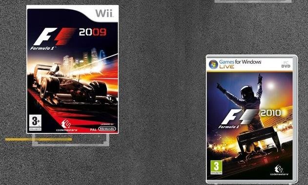 F1 games before F1 2017 infographic | Red Bull Games