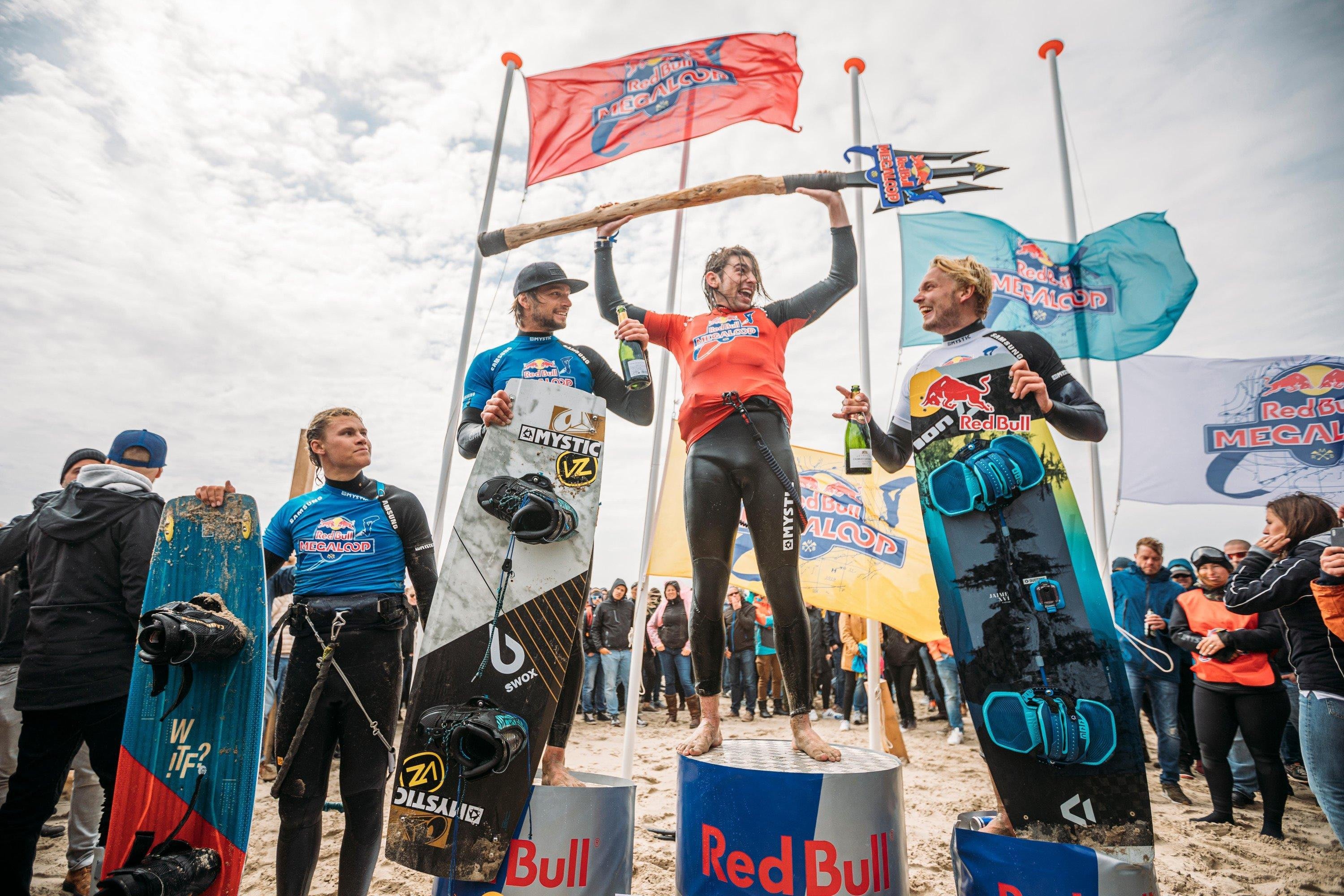 Zawody kitesurfingowe Red Bull Megaloop Holandia