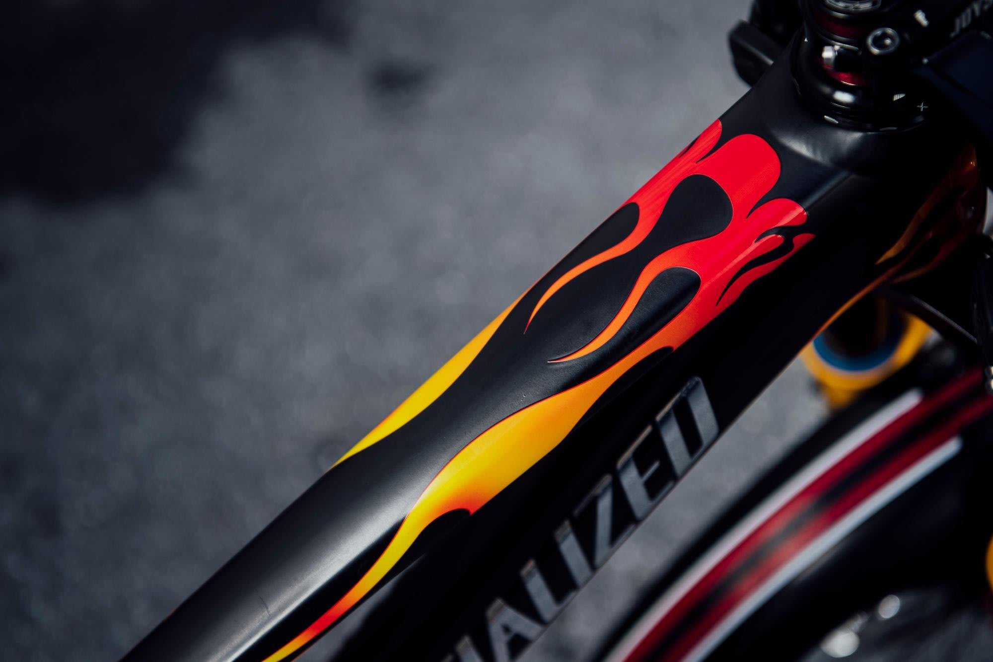 MTBダウンヒルの新星 フィン・アイルス専用Specialized Demoを MTBダウンヒルの新星 フィン・アイルス専用Specialized Demoを