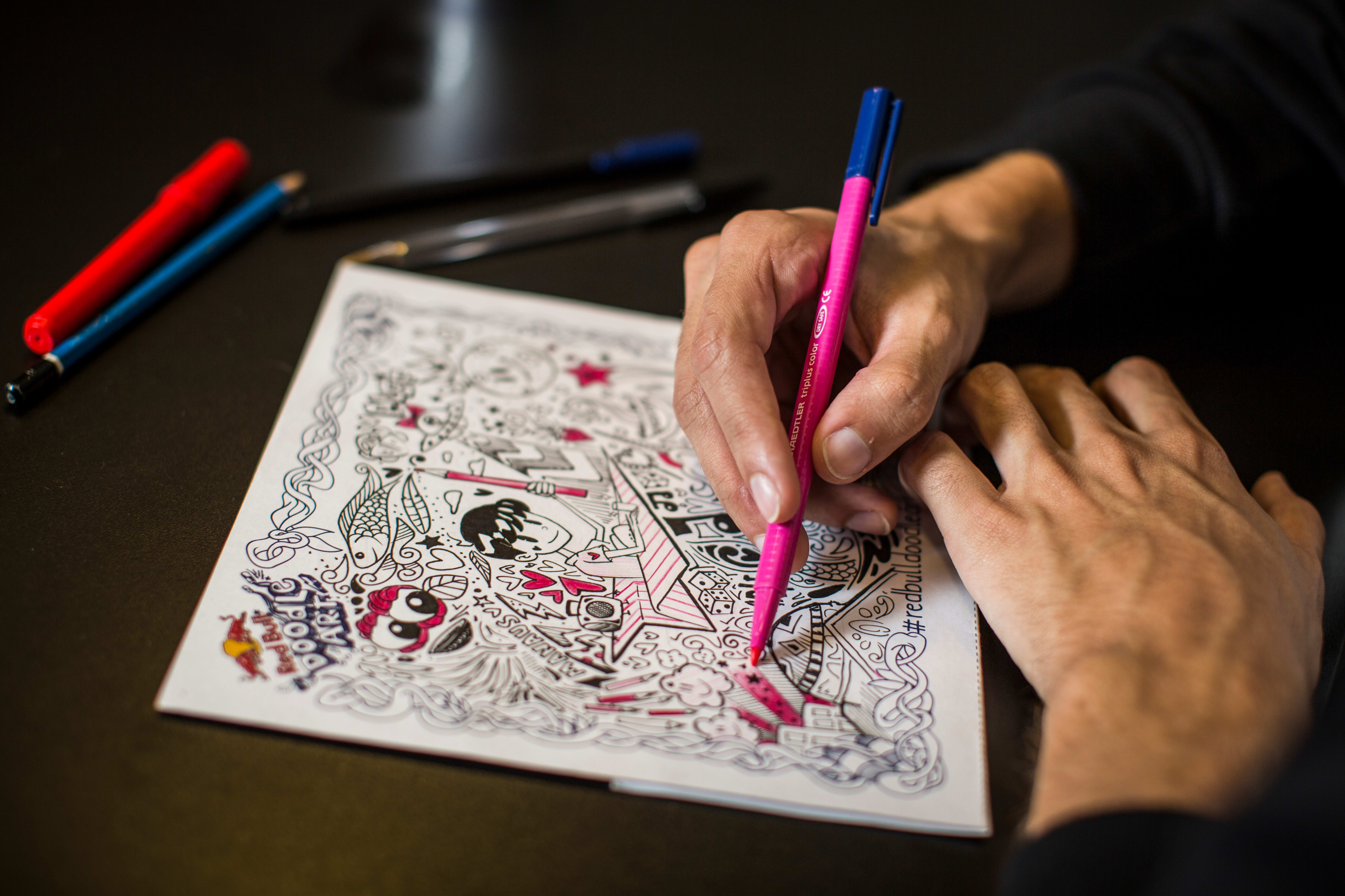 Ideas Para Hacer Garabatos Dibujar, Colorear Y Garabatear Aula De